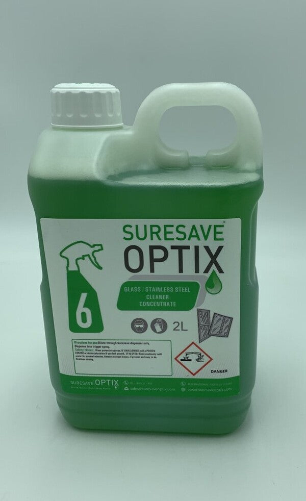 SureSave Optix No. 6 Glass & Stainless Steel Concentrate